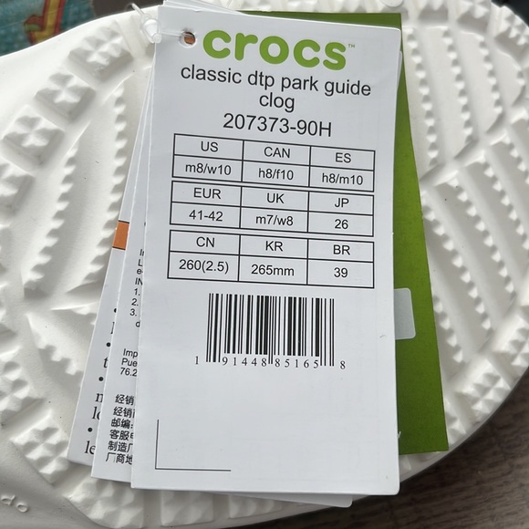 CROCS | Shoes | Disney Vault Collection Crocs Walt Disney World Map ...